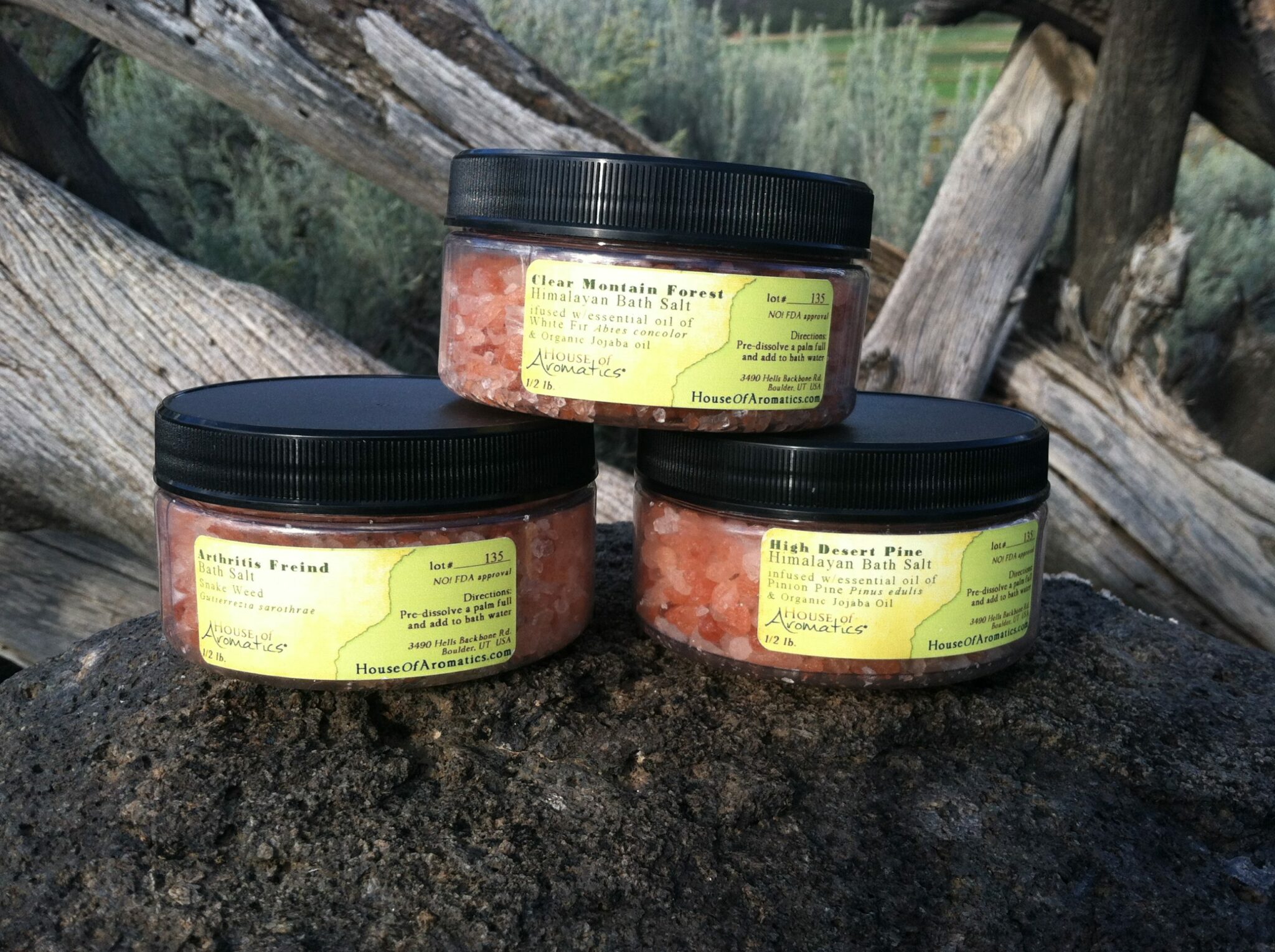Clear Mountain Forest Bath Salt – House of Aromatics